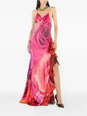 Roberto Cavalli Floral-print Maxi Dress