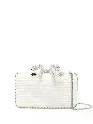 SELF-PORTRAIT Pearl Box Clutch