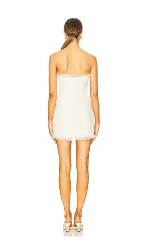 sachin and babi light blue dress Forever New ruffle shoulder midaxi dress in green moss main image 0