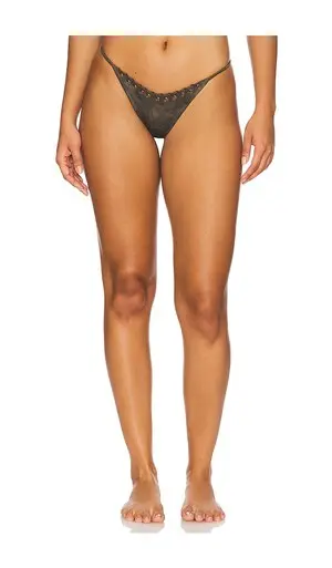 CAMILA COELHO Sahara Bikini Bottom - Dark Brown