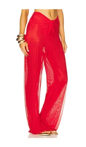 VIX PAULA HERMANNY Pareo Pants - Red