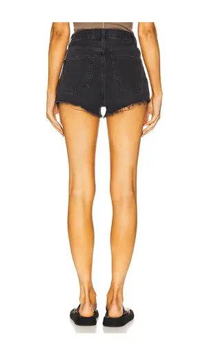 AGOLDE Ridley High Rise Denim Short
