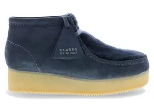 Clarks Wallabee Wedge - Dark Grey