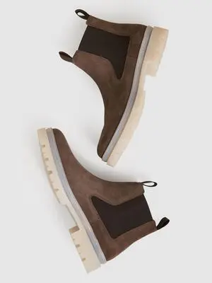 REISS Garry Suede Chelsea Boots