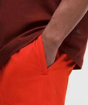 Lululemon License To Train Linerless Short 5 - Cherry Ember