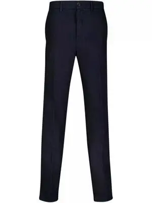 120% Lino Linen Trousers - Blue