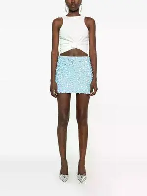 P.a.r.o.s.h Sequined Mini Skirt