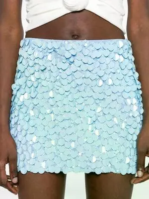 P.a.r.o.s.h Sequined Mini Skirt