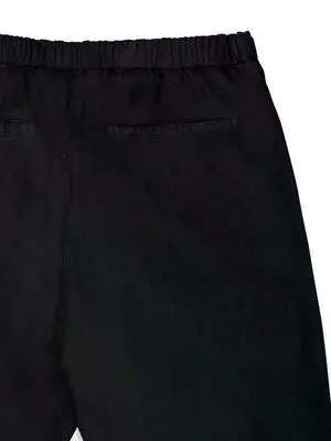 Boglioli Linen Tailored Trousers - Black