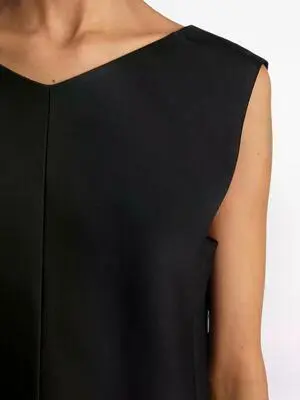 Khaite Mel Mini Dress - Black