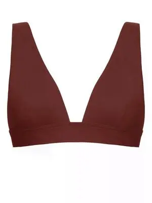 ERES Chrome Bikini Top - Brown