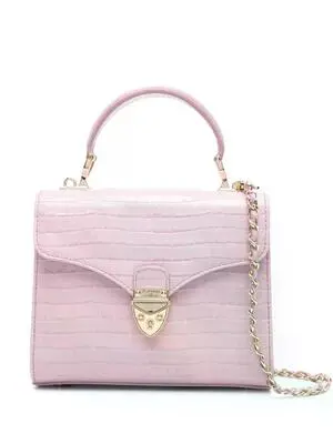 ASPINAL OF LONDON Midi Mayfair Bag - Purple