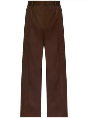 Loewe Cotton Wide-leg Trousers