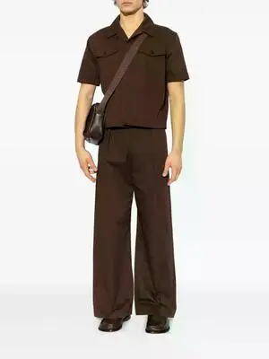 Loewe Cotton Wide-leg Trousers
