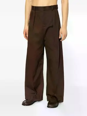 Loewe Cotton Wide-leg Trousers