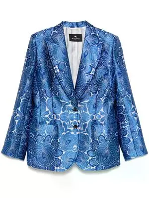 Etro Floral-jacquard Blazer