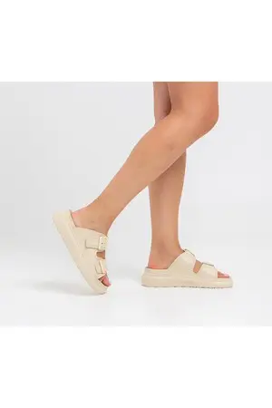 MENINA STEP Strappy Sandals - Beige