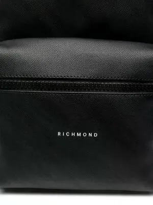 John Richmond Logo-print Backpack