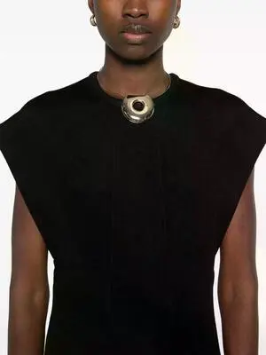 JIL SANDER Ribbed Midi Dress