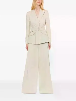 Alberta Ferretti Belted Blazer