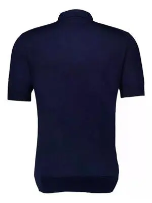 Dolce & Gabbana Wool Polo Shirt - Blue