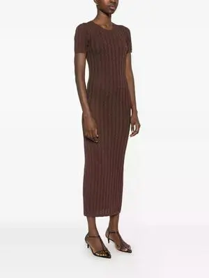 Loulou De Saison Aruba Maxi Dress - Brown