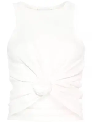MAGDA BUTRYM Magda Butrym Rose-Appliqué Tank Top