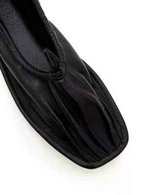 Hereu Puntera Ballerina Flats - Black