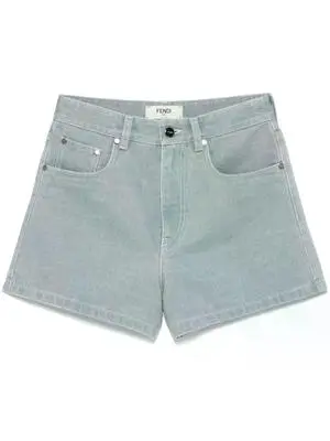 Fendi Frayed Shorts For Women