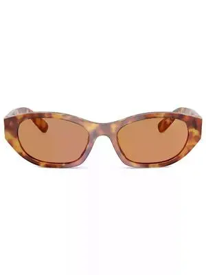 Miu Miu Tortoiseshell Sunglasses - Brown