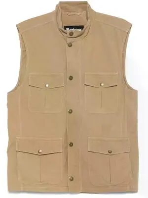 Barbour High Neck Vests For Men