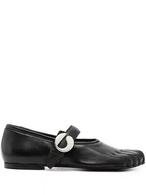 Coperni Five-toe Ballerina Flats - Black