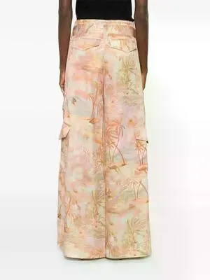Zimmermann Illuminate Cargo Trousers - Orange