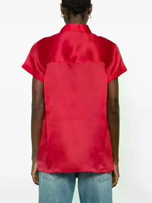 Khaite Keefe Blouse - Red