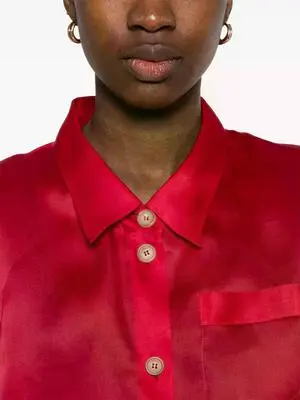 Khaite Keefe Blouse - Red