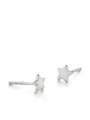 Monica Vinader Star Stud Earrings - Silver
