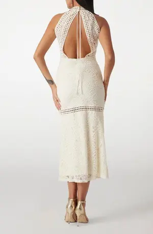 Guess Liza Open Stitch Maxi Dress
