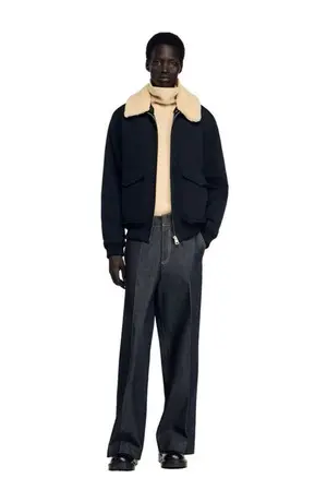 Trimmed Outerwear For Men