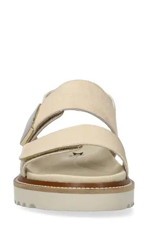 Mephisto Violane Platform Sandals - Light Sand