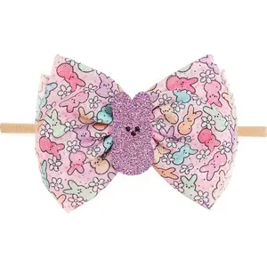SWEET WINK Easter Peeps Bow Headband - Multicolor