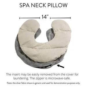 SONOMA LAVENDER Eucalyptus Neck Pillow - Silver Fox