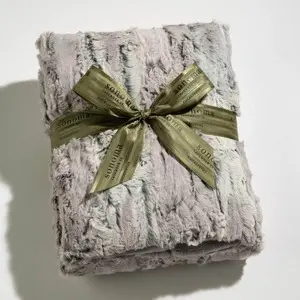 SONOMA LAVENDER Eucalyptus Spa Blankie - Silver Fox