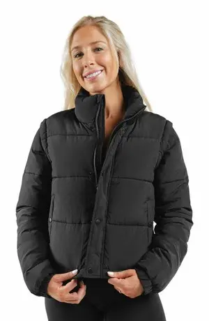 VITALITY Convertible Puffer - Midnight