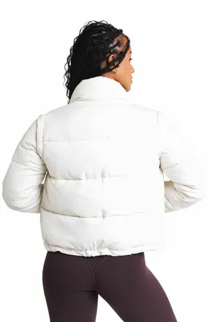 VITALITY Convertible Puffer - Oat