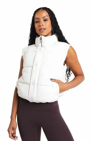 VITALITY Convertible Puffer - Oat