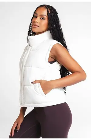 VITALITY Convertible Puffer - Oat