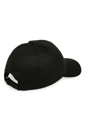 Moncler Logo Patch Baseball Cap - Black