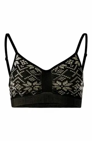 VITALITY Baselayer Henley Top - Snowflake