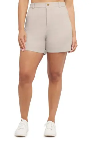 Spanx Super Smooth™ Stretch Twill Shorts - Bone