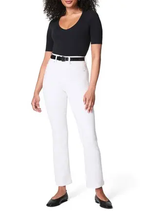 Spanx Everywear Kick Flare Jeans - White